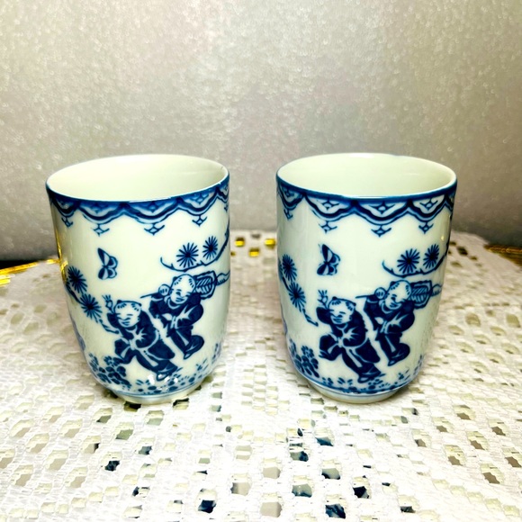 Accents | Vintage Japanese Karako Nabeshima Design Porcelain Cup | Poshmark
